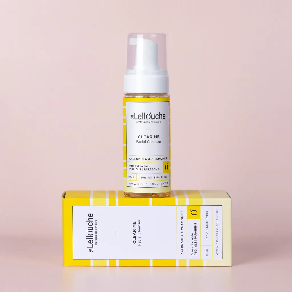 סבון מוס עדין - Clear Me Facial Cleanser - ד"ר ללוש