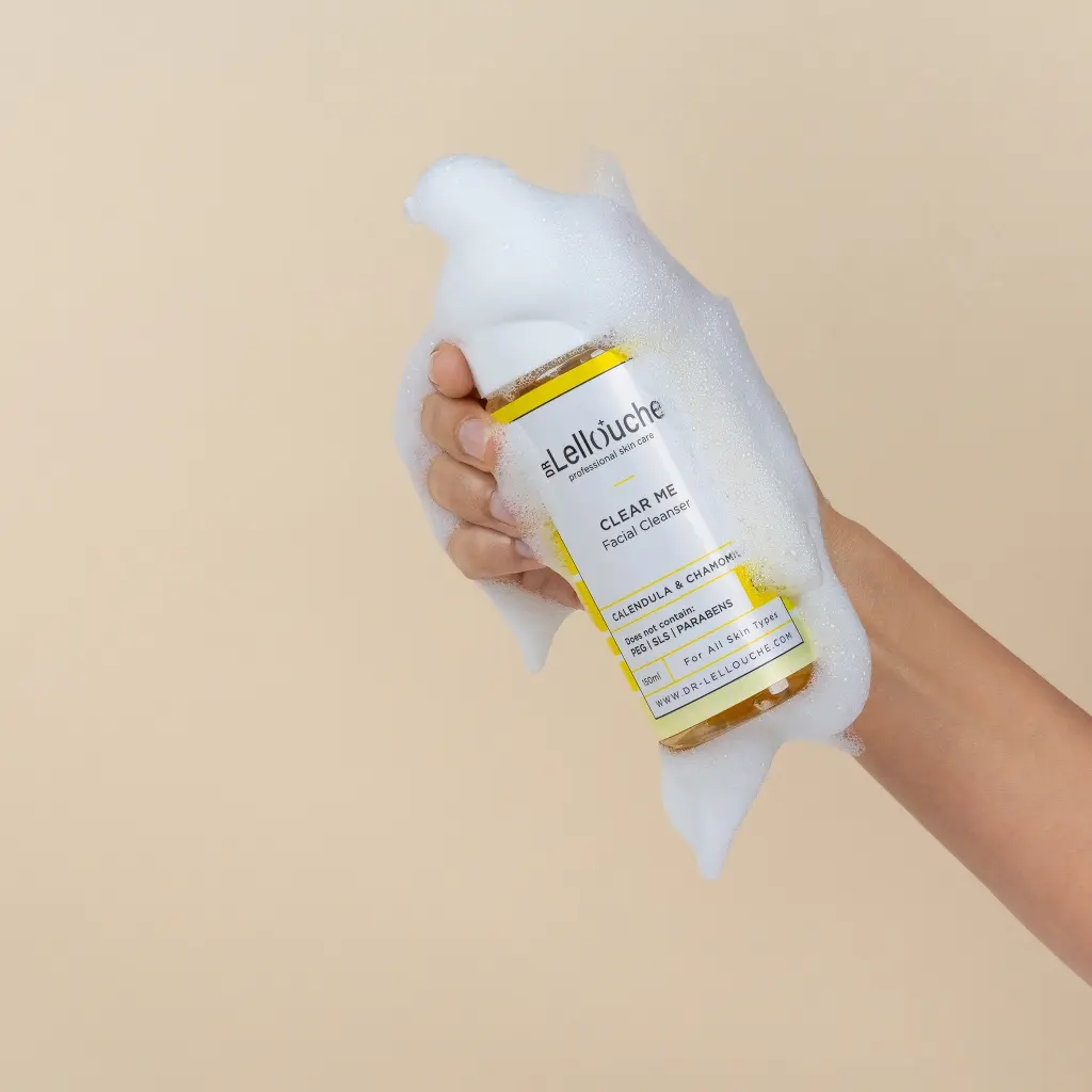 סבון מוס עדין - Clear Me Facial Cleanser - ד"ר ללוש